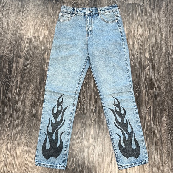 Adika | Jeans | Adika Flame Denim Jeans | Poshmark